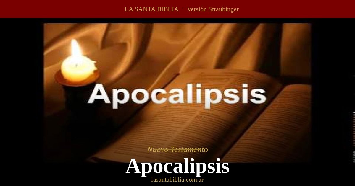 Apocalipsis · La Santa Biblia